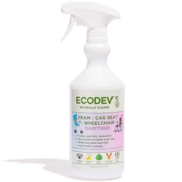 PRAM / CAR SEAT SANITISER – Ecodev