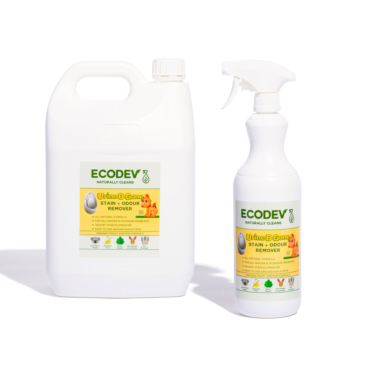 Urine Stain & Odour Remover 5L + 1L – Ecodev
