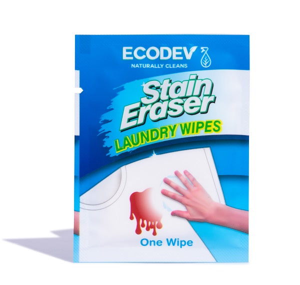Stain Eraser Laundry Wipe Individual 10pc Pack – Ecodev