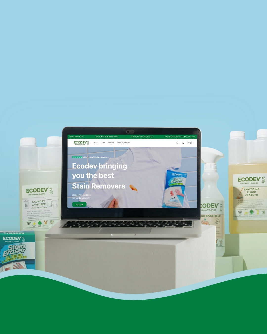 Natural Enzyme Cleaners & Sanitisers, Chemical Free. Enivro Friendly. – Ecodev